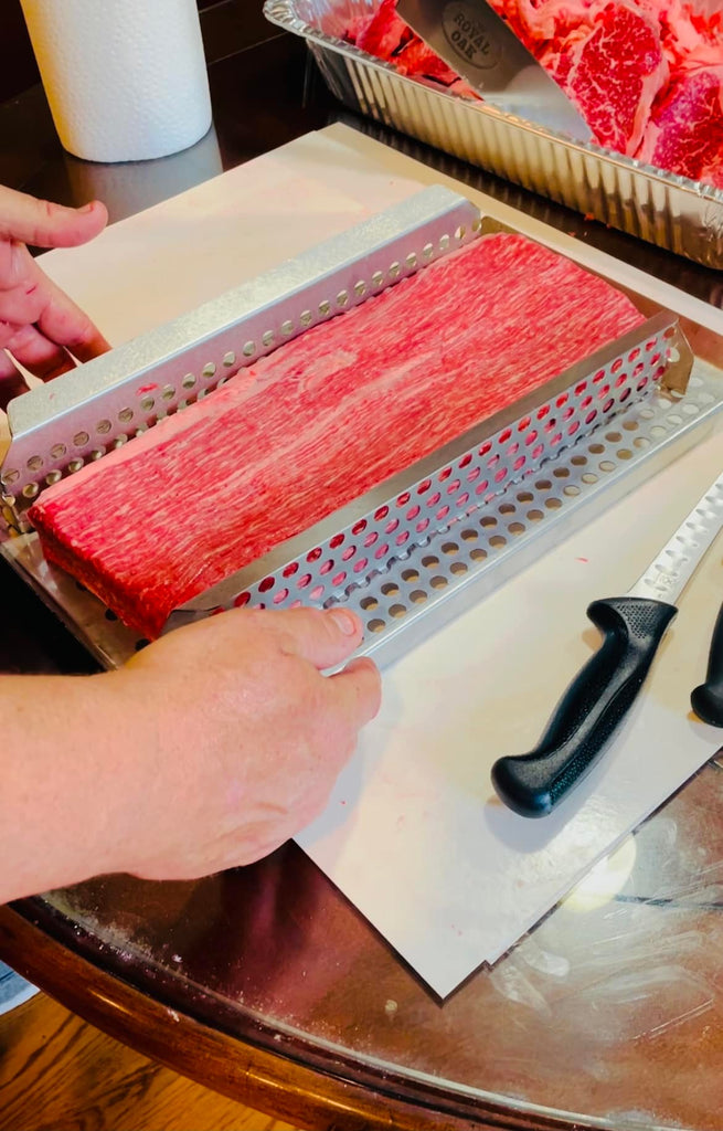 BBQ Bus Rails with 270 Wolf Tray – 270 SMOKERS